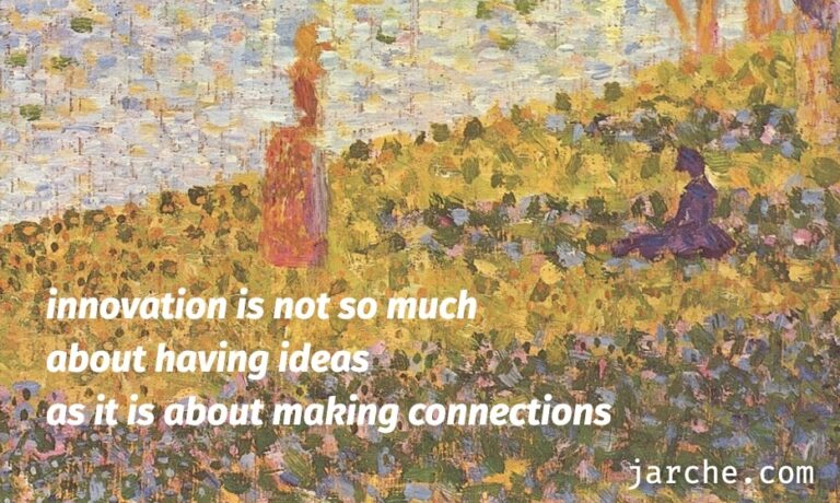 connect the dots – Harold Jarche